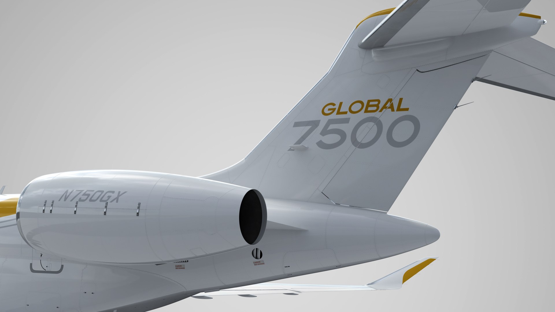 Bombardier Global 7500 Largest Business Jet model - TurboSquid 2054932