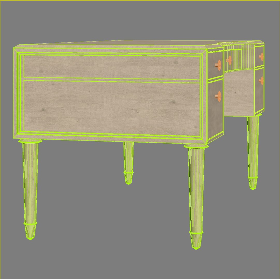 3d Model Venice Desk