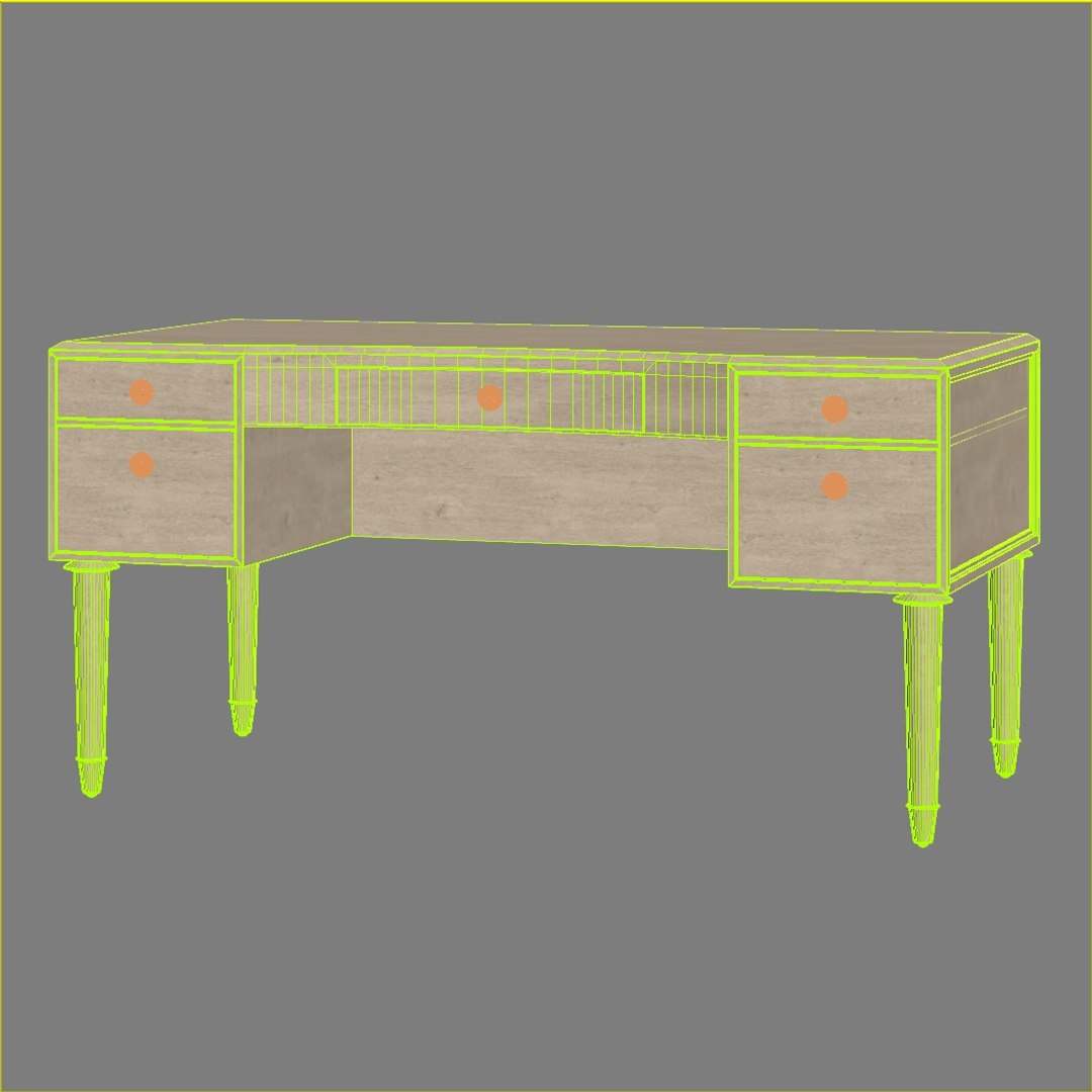 3d Model Venice Desk