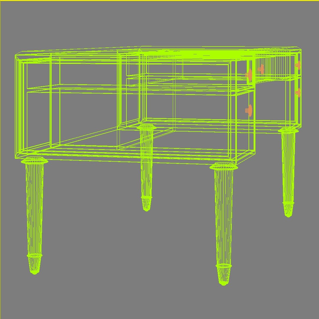 3d Model Venice Desk