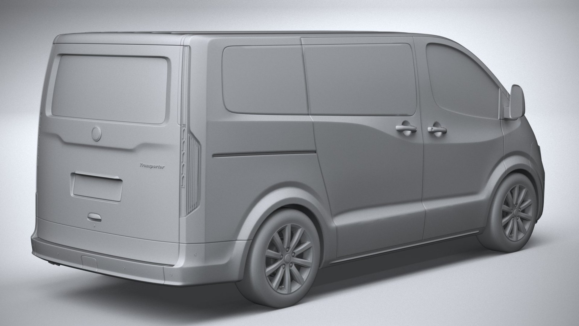 3D generic van medium model - TurboSquid 1498199
