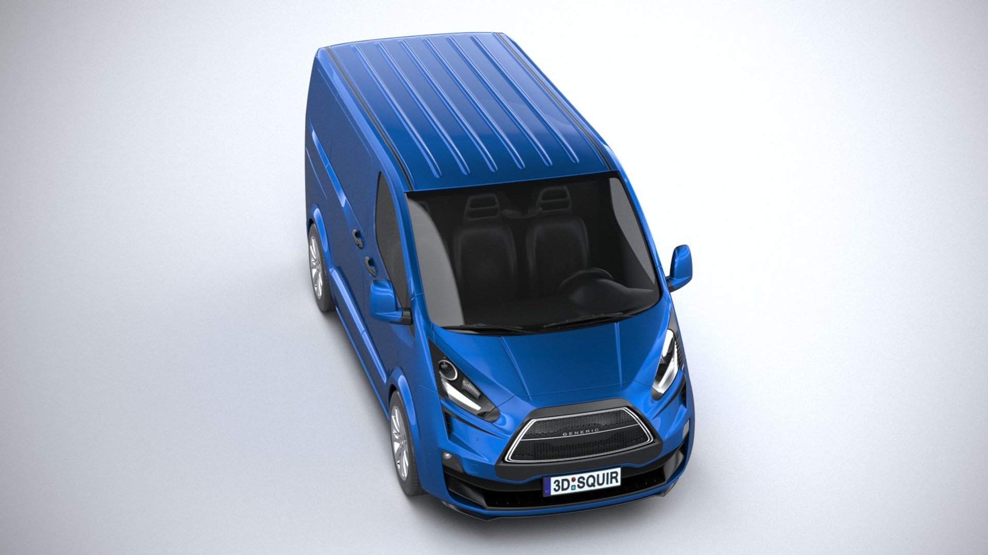 3D generic van medium model - TurboSquid 1498199