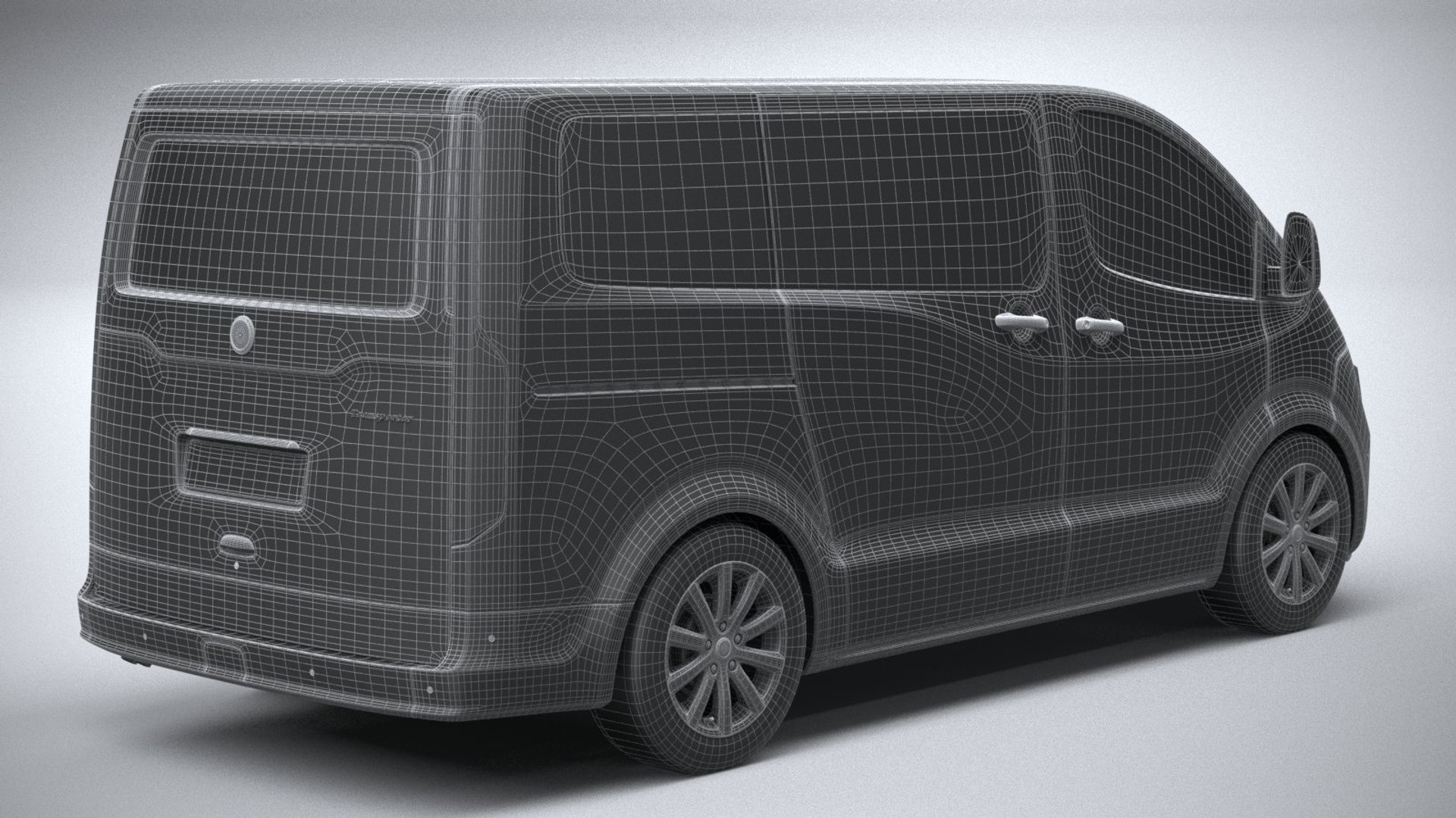 3D generic van medium model - TurboSquid 1498199
