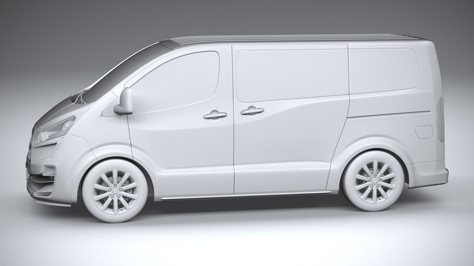 3D generic van medium model - TurboSquid 1498199