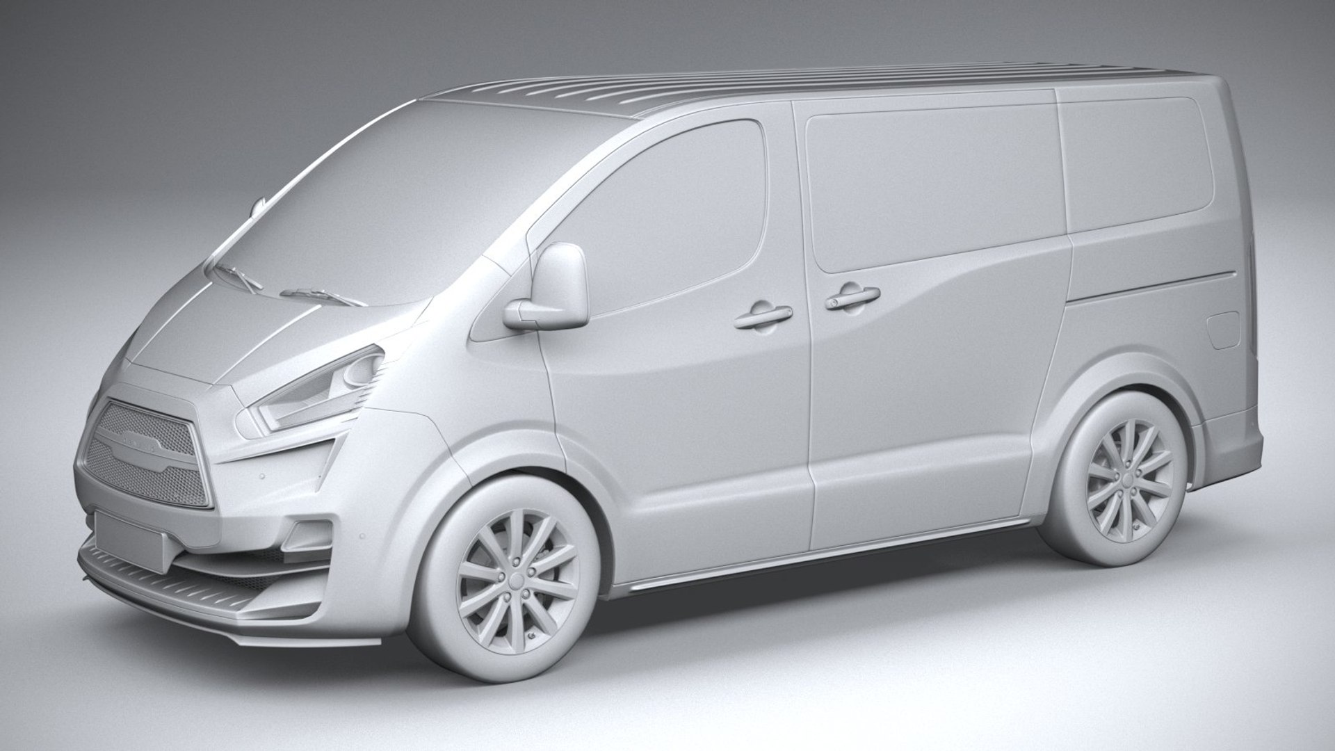3D generic van medium model - TurboSquid 1498199