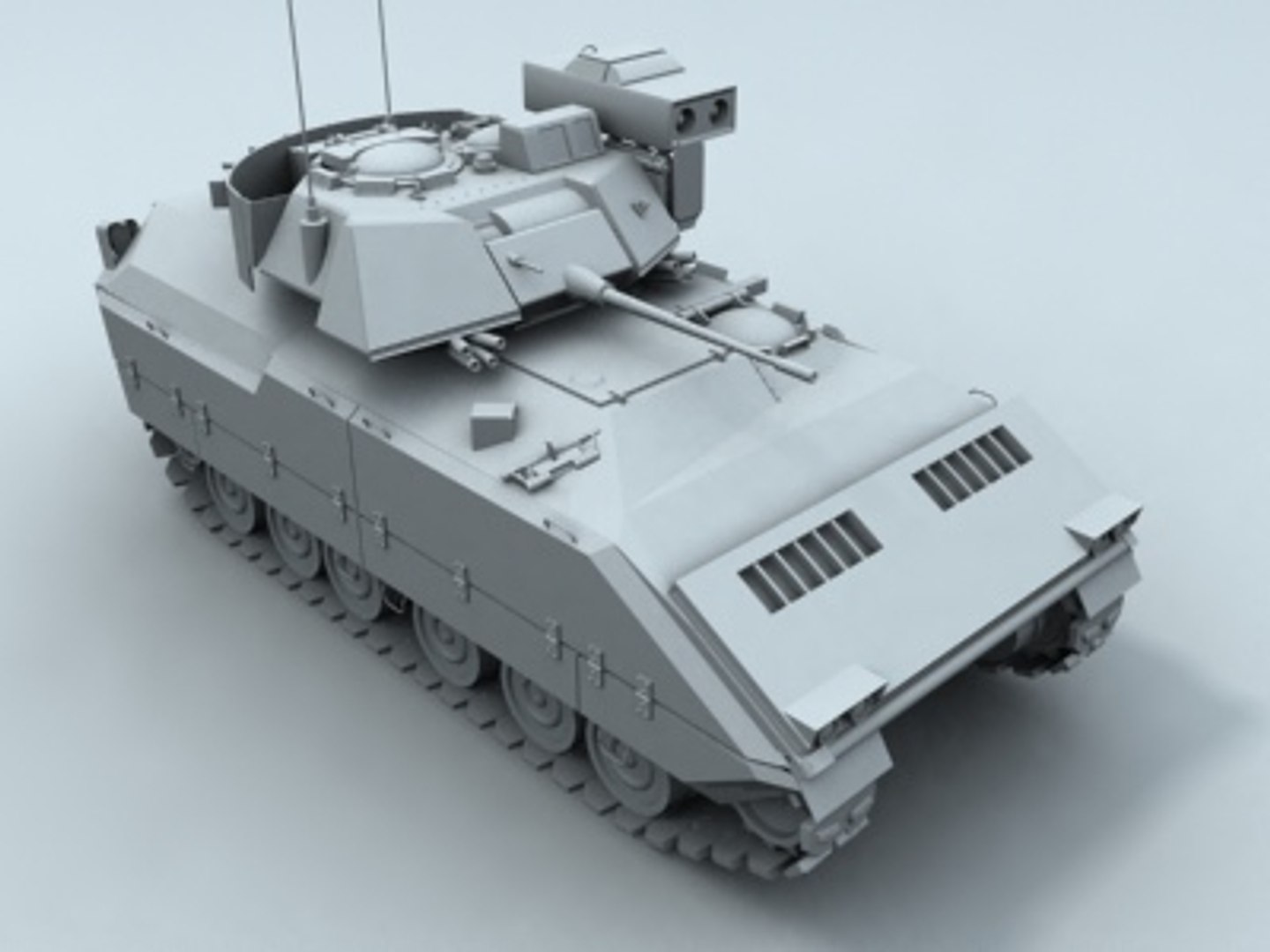 M2 Bradley 3d Model