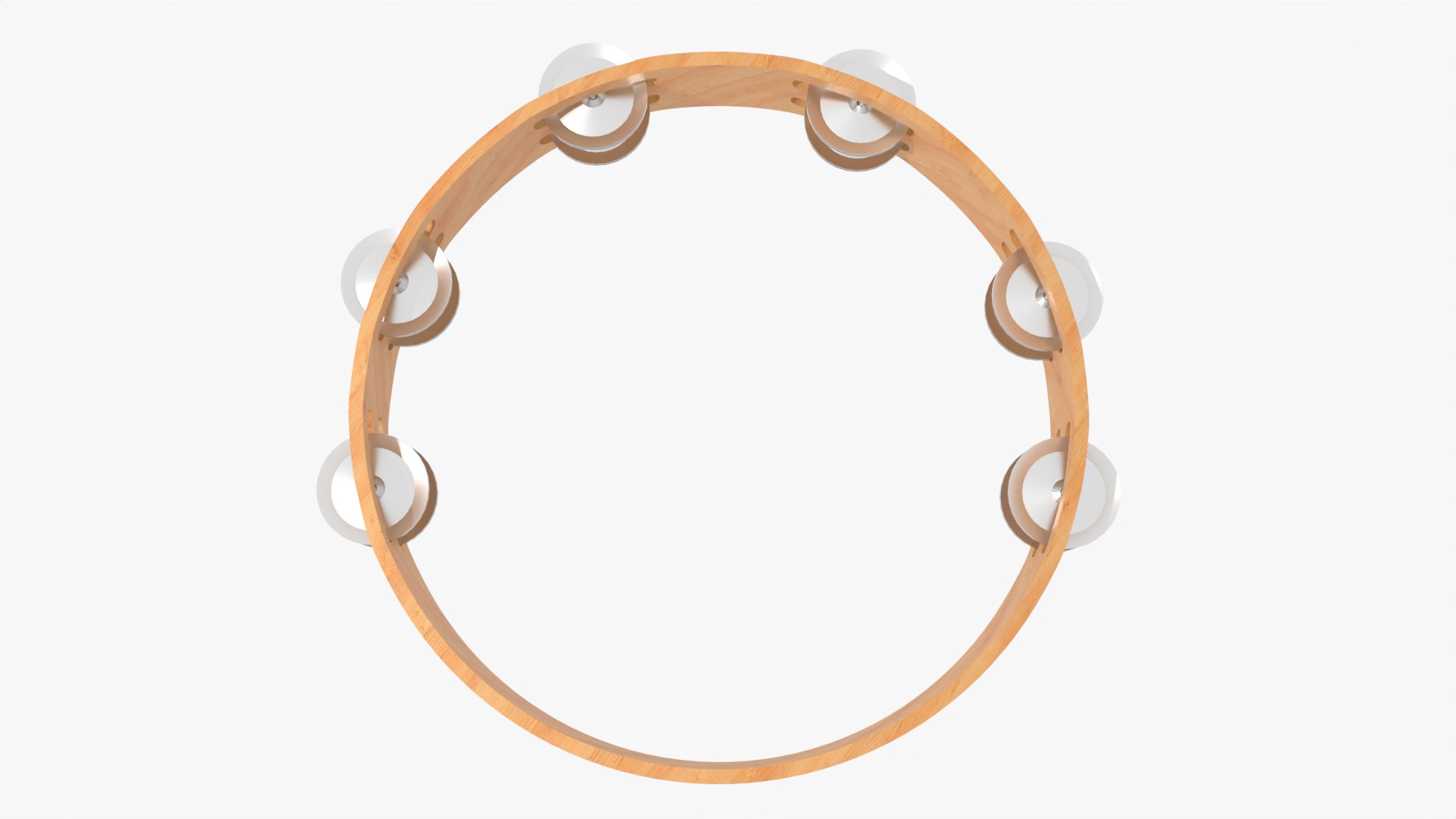 3D Tambourine - TurboSquid 2263442