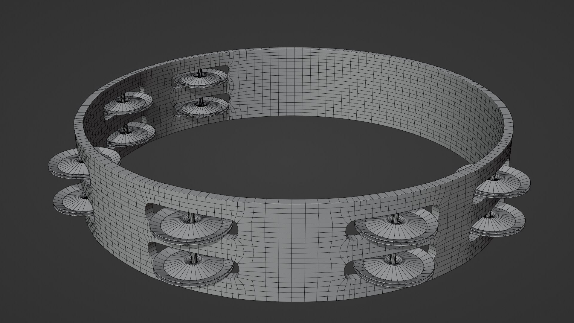 3D Tambourine - TurboSquid 2263442