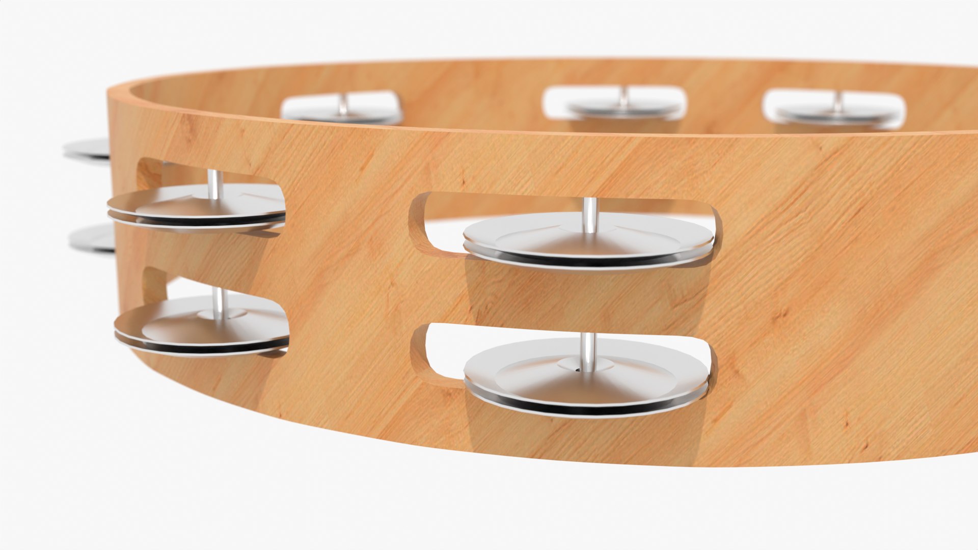 3D Tambourine - TurboSquid 2263442
