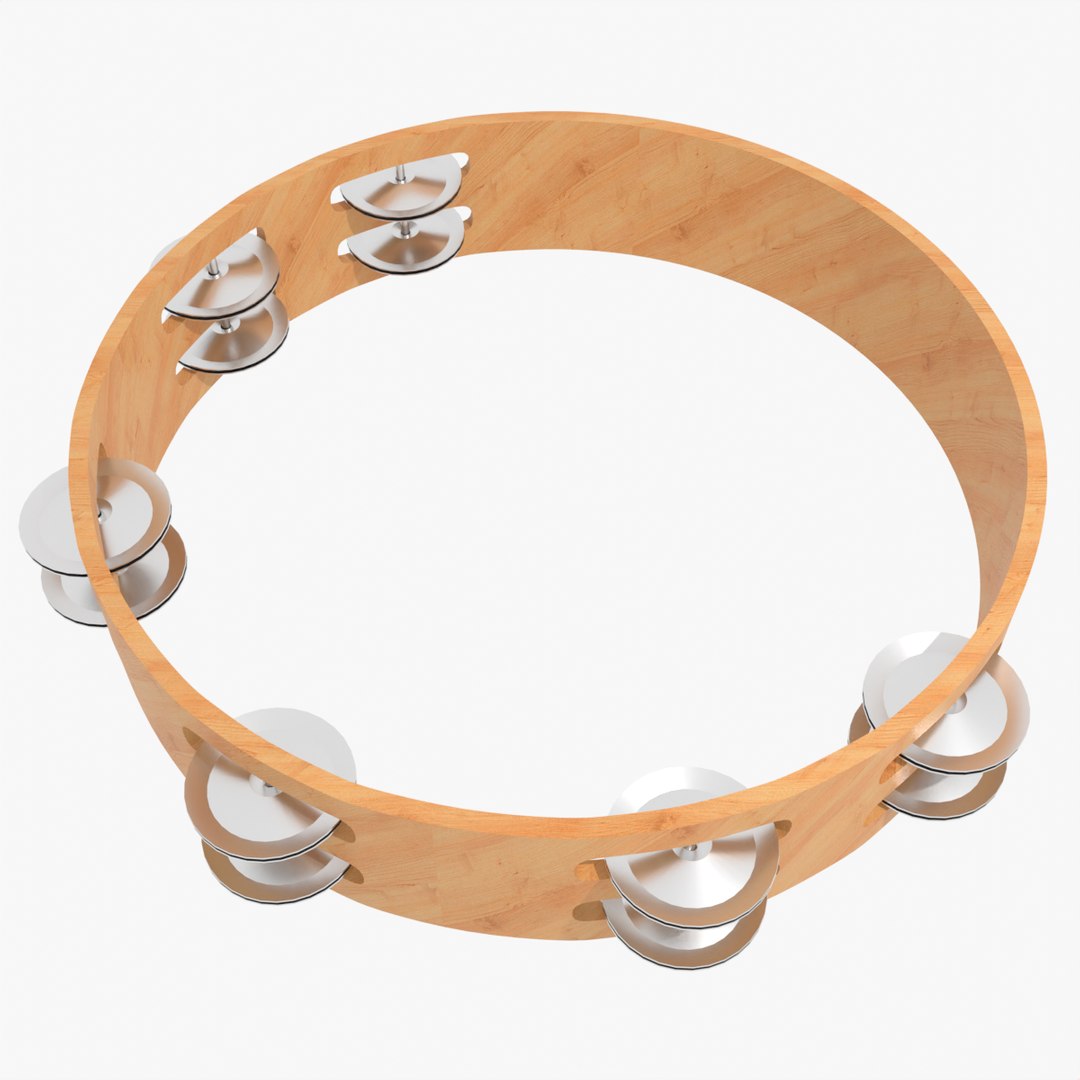 3D Tambourine - TurboSquid 2263442