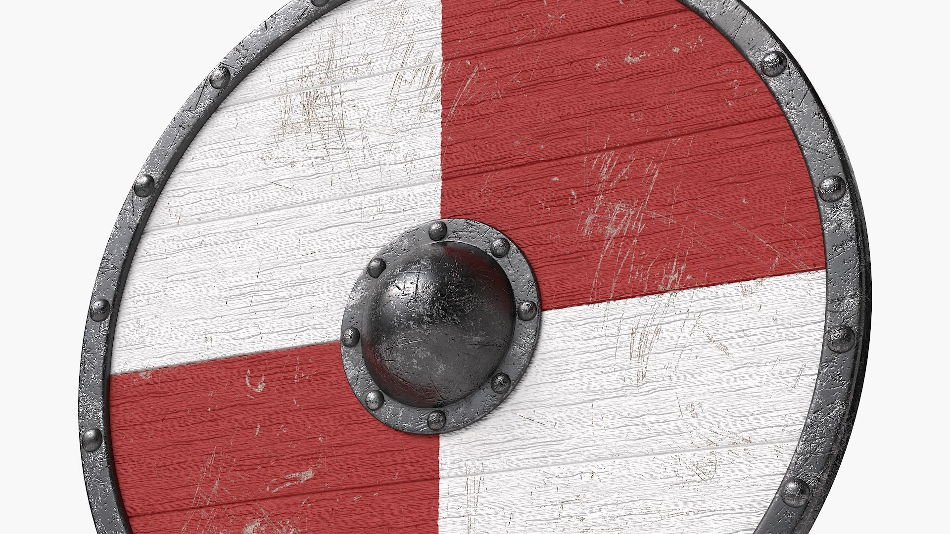 3D Model Viking Shield V1 Design 2 - TurboSquid 2283970