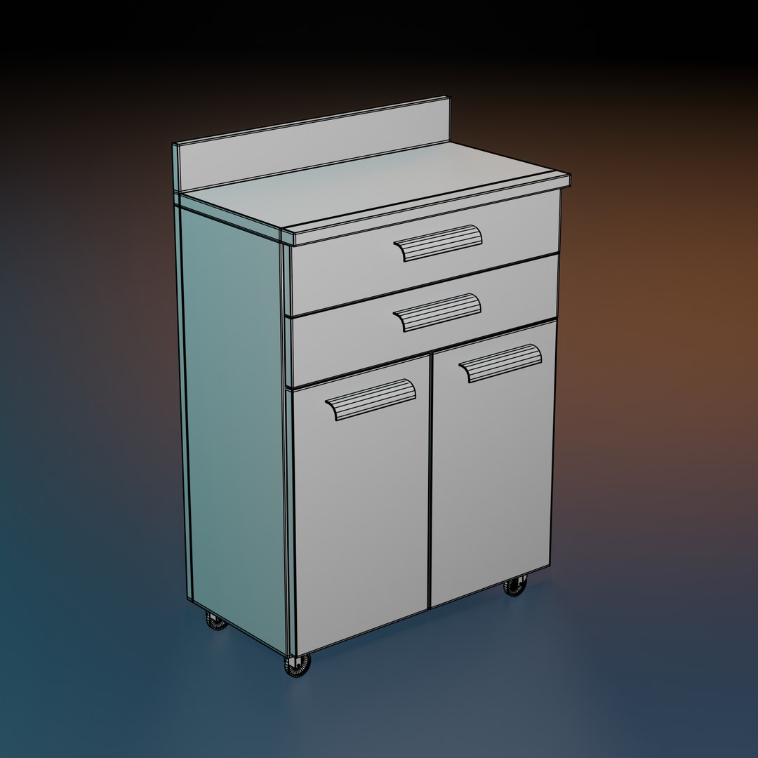 3D cabinet object - TurboSquid 1641923