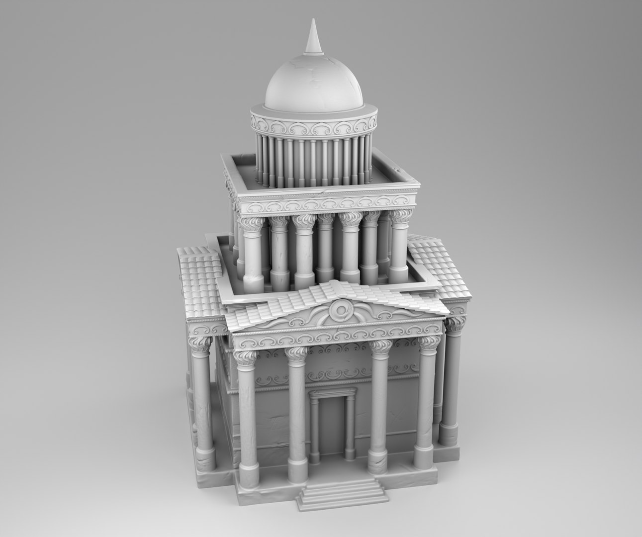 Greek 3D Model - TurboSquid 1687065