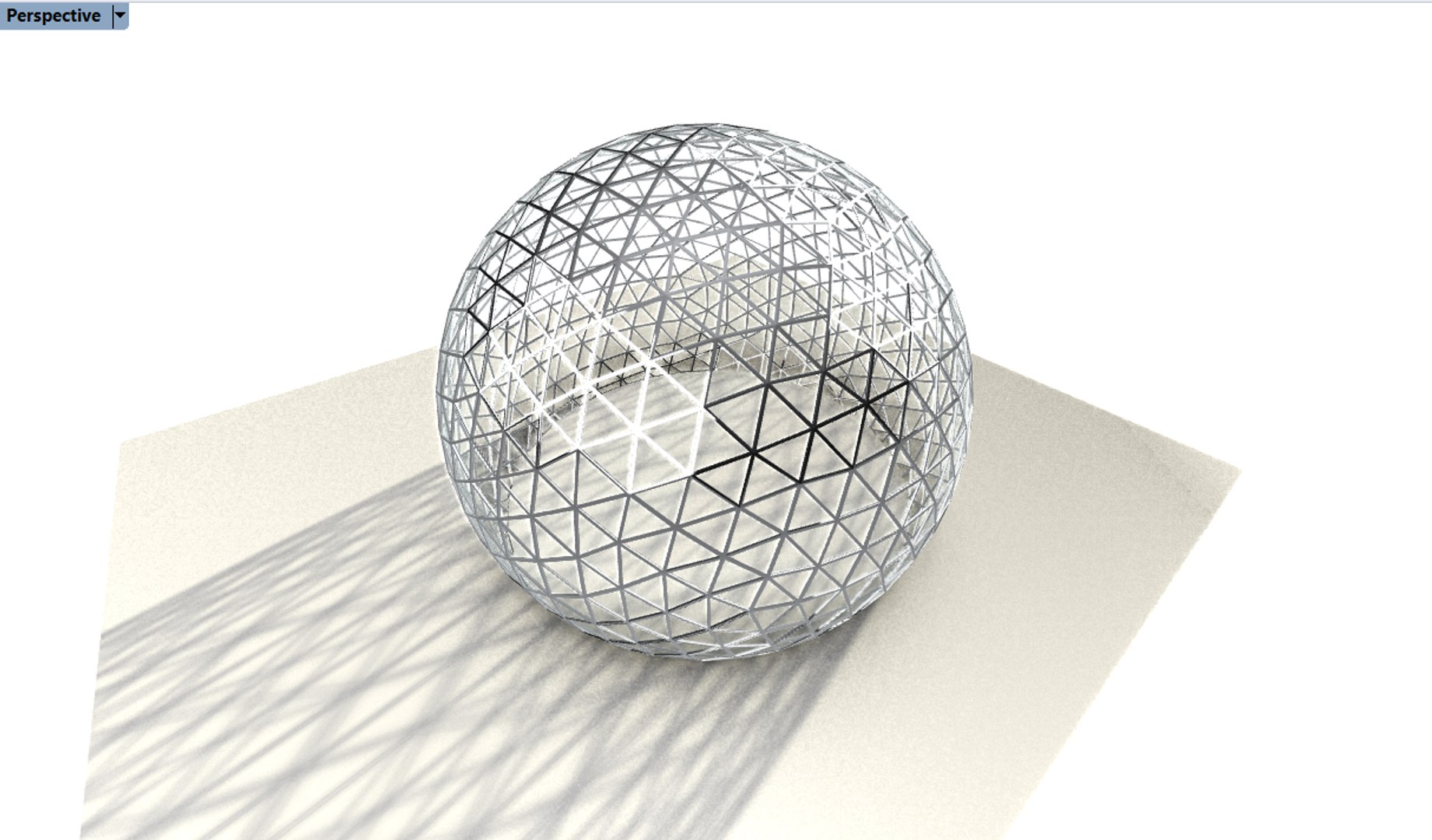 3D Geodesic Dome - TurboSquid 1711064