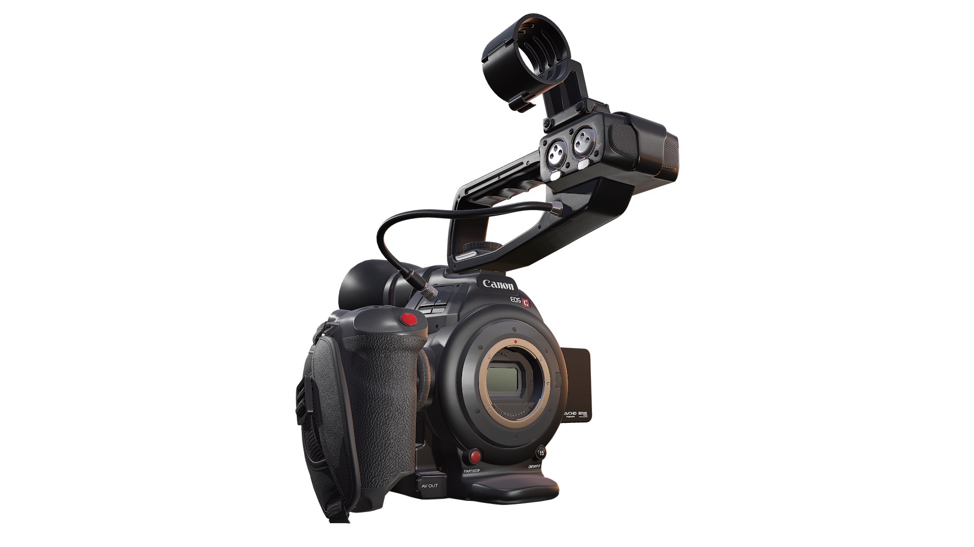 3D Canon Eos C100 Mark - TurboSquid 1585851