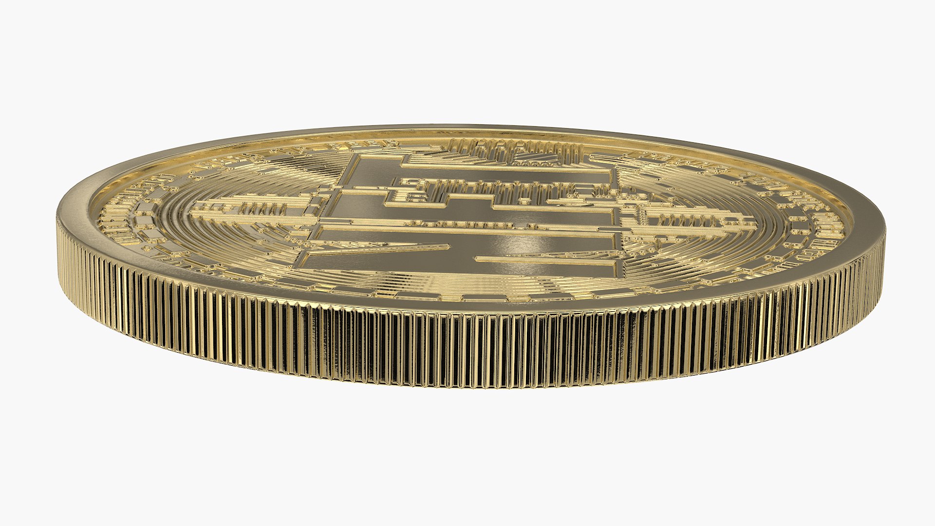 3D NFT Gold Coin - TurboSquid 2276127
