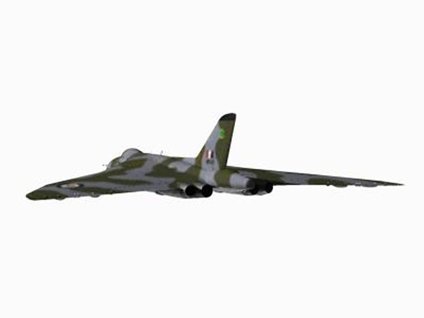 avro vulcan 3d model