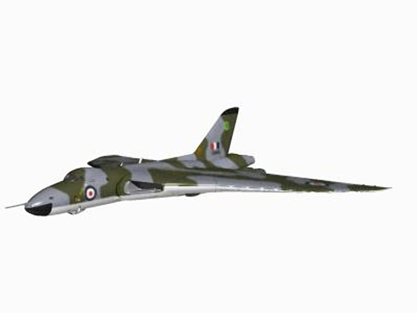 avro vulcan 3d model