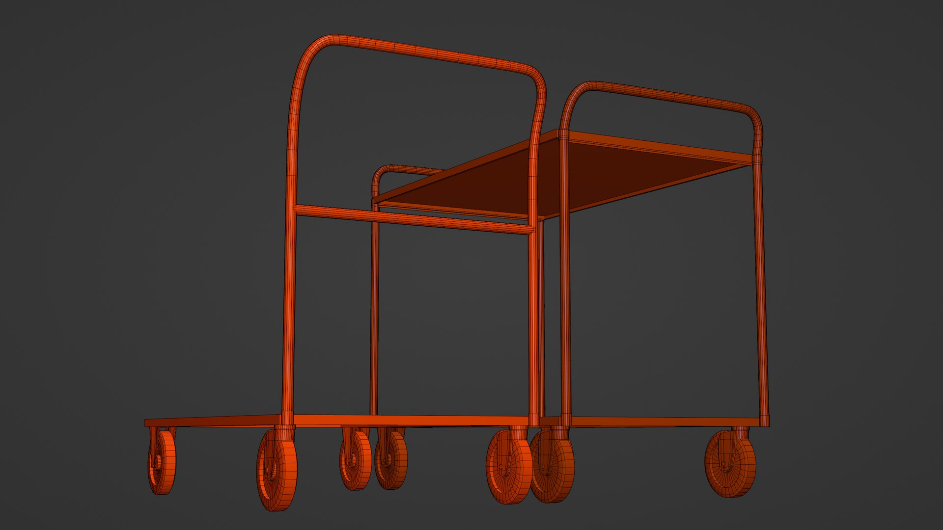 Platform Trolleys 3D Model - TurboSquid 2140213