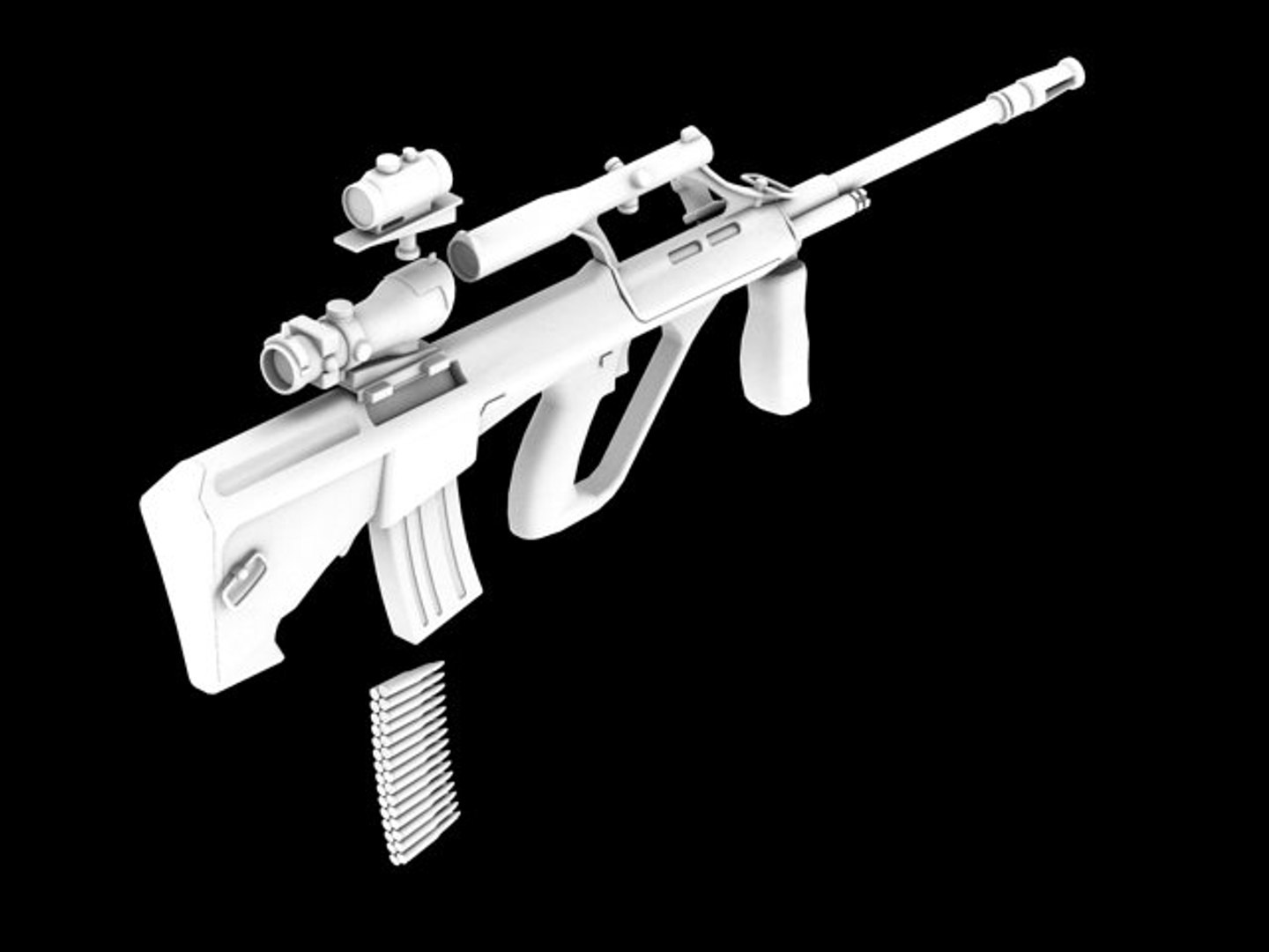 3dsmax Aug Gun