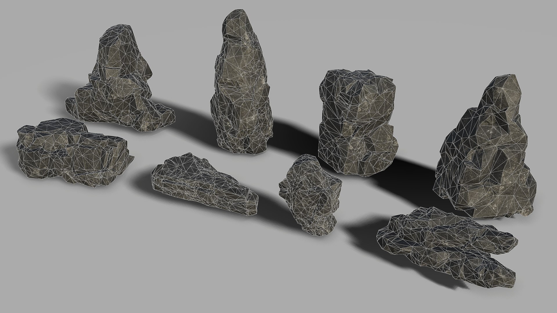 3D Mountain Rock Pbr Pack 08 Model - TurboSquid 2139534