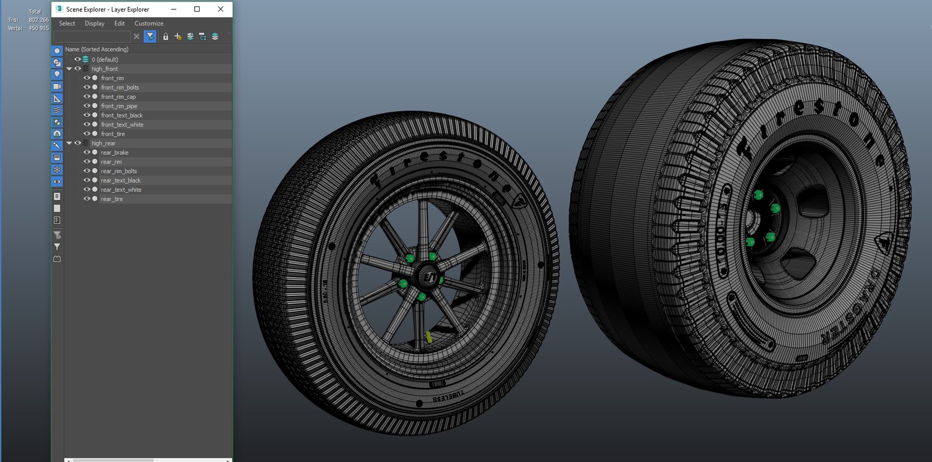 Gasser Wheels 3D - TurboSquid 1584646