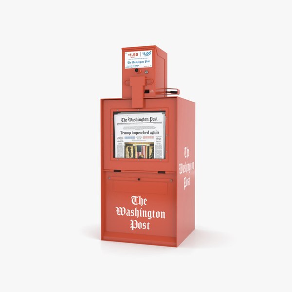 신문 상자 3D 모델 - TurboSquid 1858700