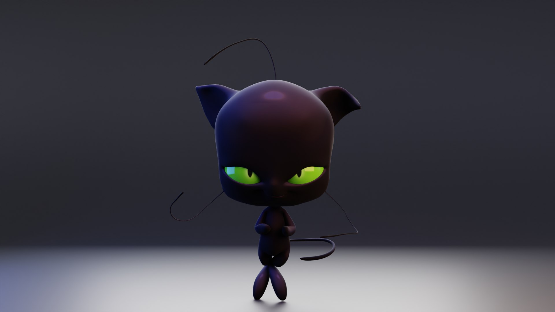 3D Kwami Plagg Rigged Model - TurboSquid 2082509