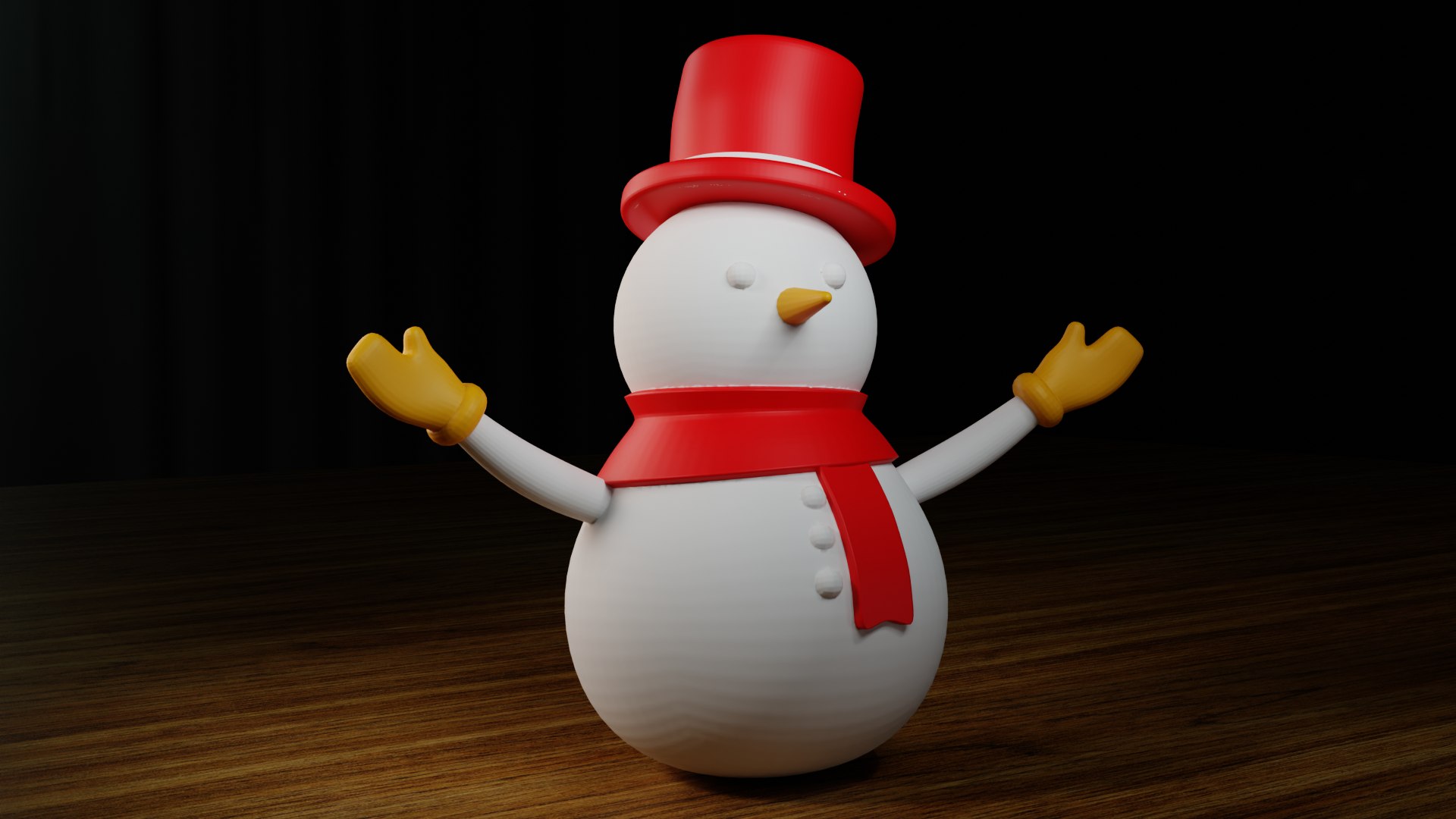 3D 3D Printable Snowman Model STL 3MF Files Included Model - TurboSquid ...