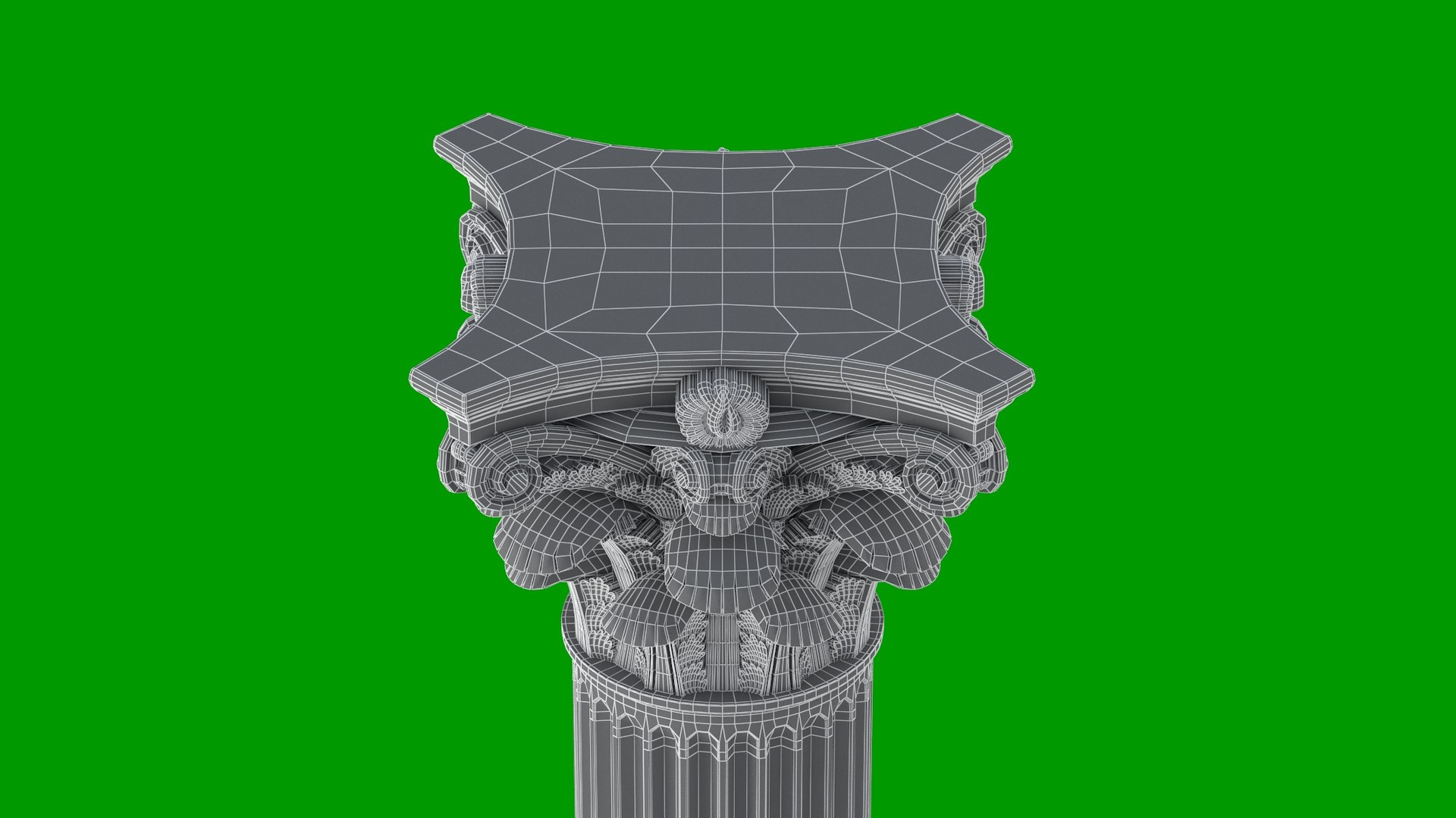Roman Column 3D Model - TurboSquid 1582023
