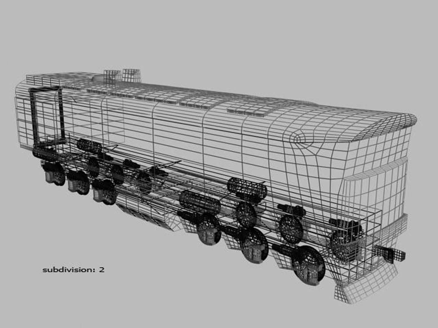 3d Diesel Locomotive 2te10m