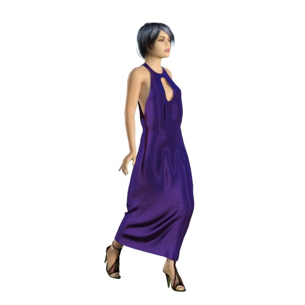 3ds max human woman girl