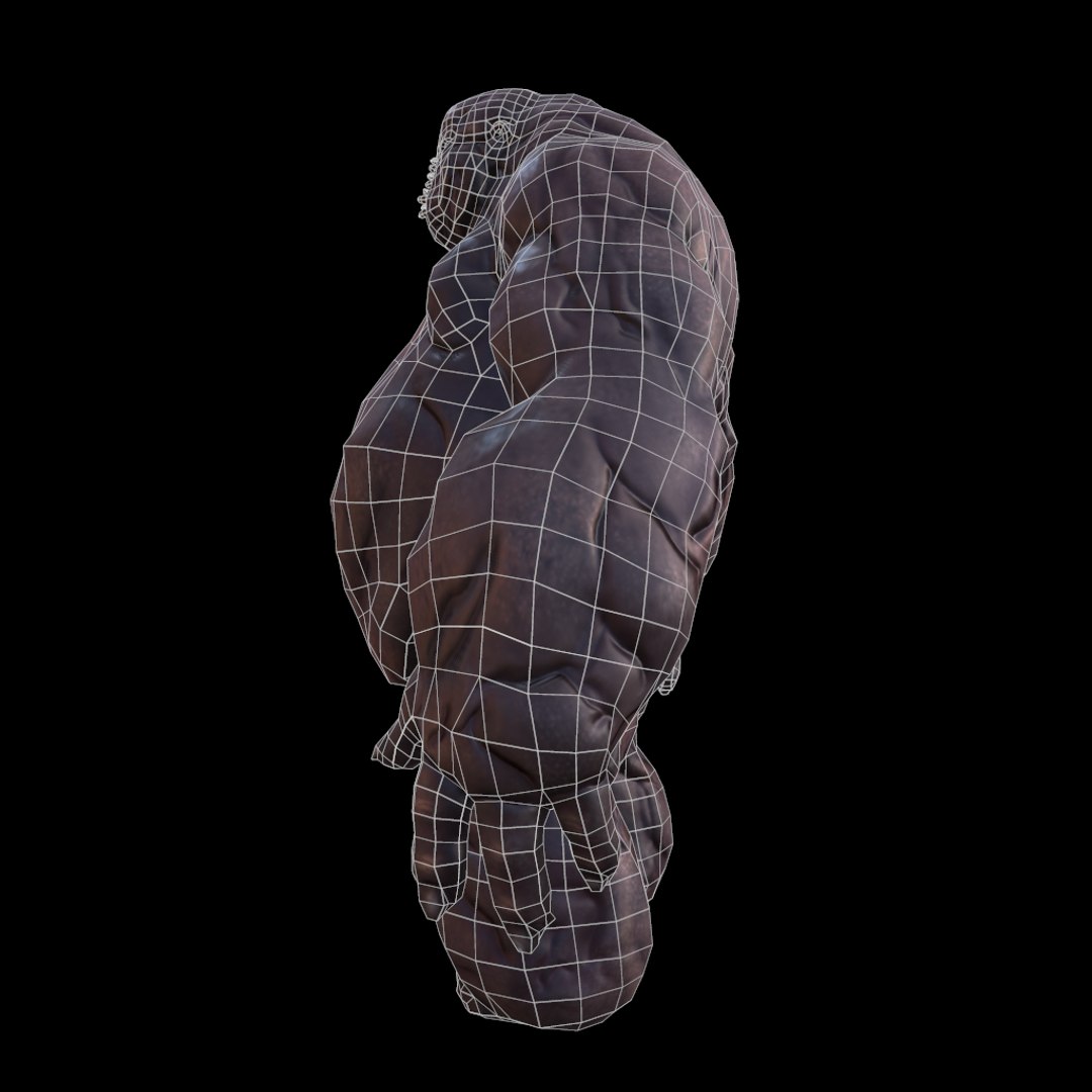 Character Creature Fat 3d Model