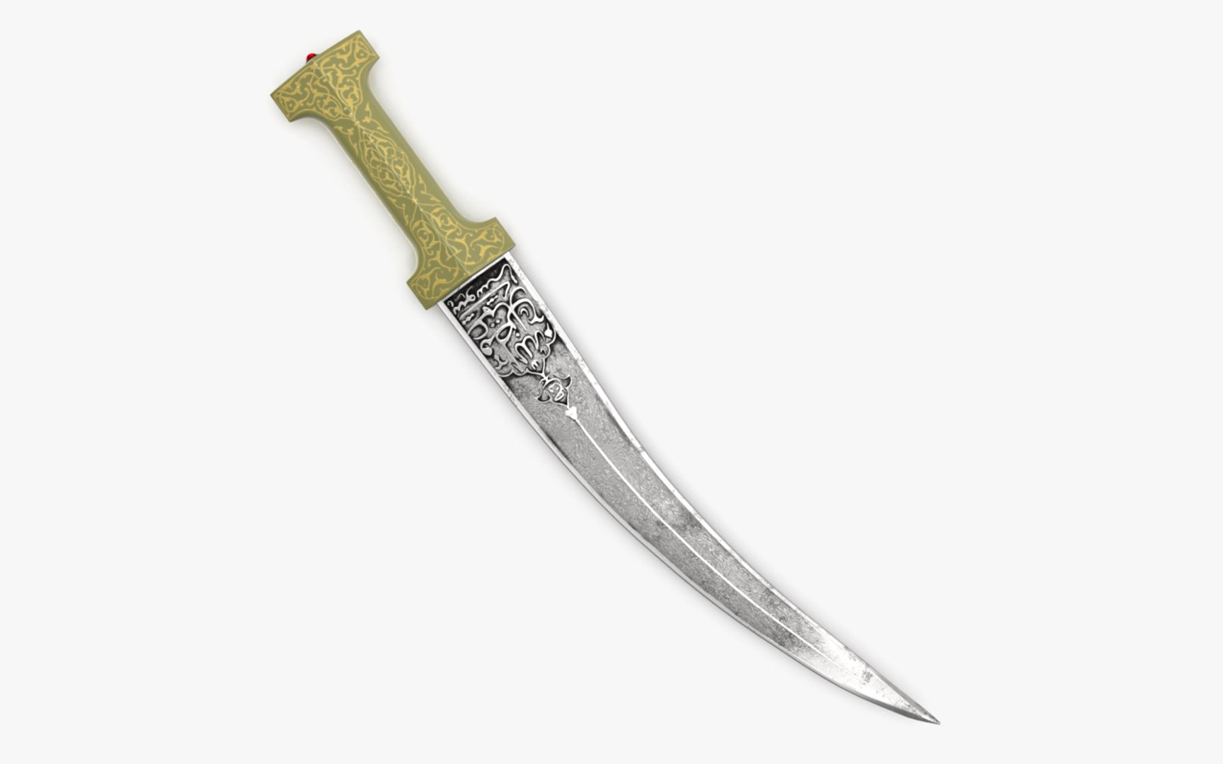 Persian dagger model - TurboSquid 1262021