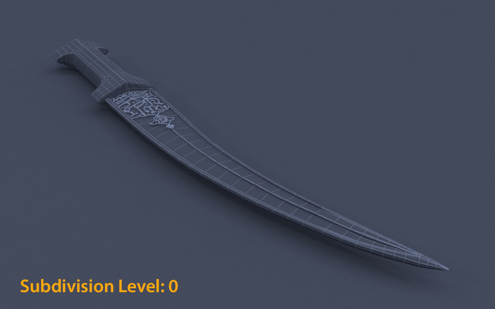 Persian dagger model - TurboSquid 1262021