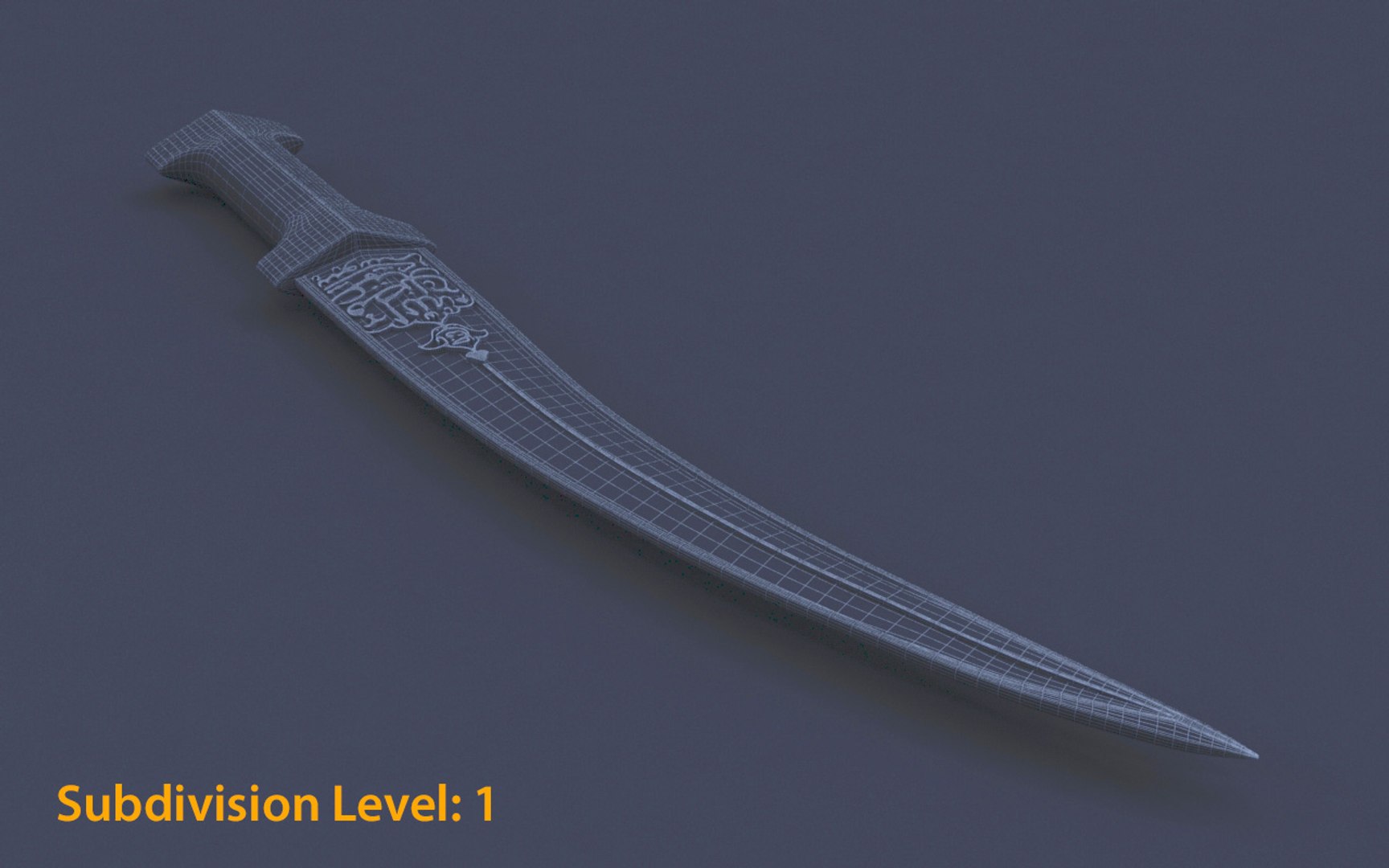 Persian dagger model - TurboSquid 1262021