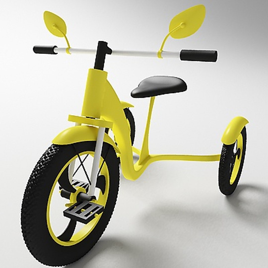 3d model tricycle