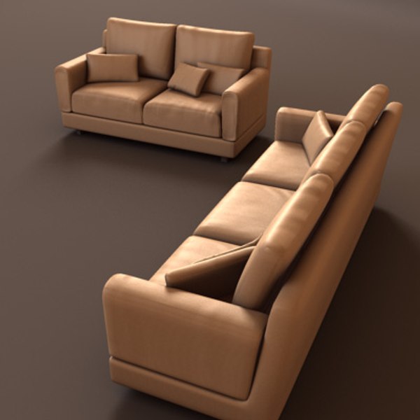 3d couch sofa model