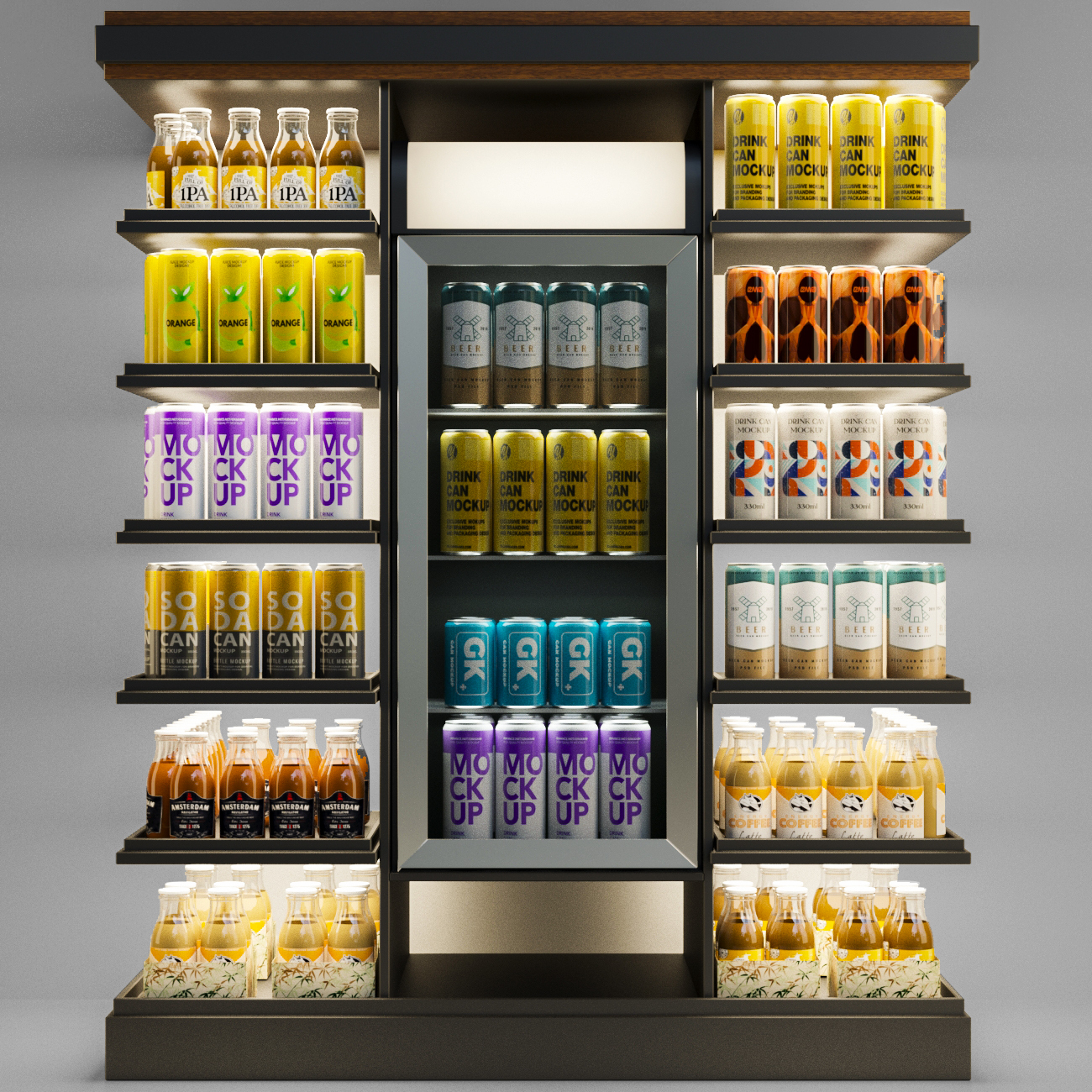 modèle 3D de Casier à boissons - TurboSquid 1705208