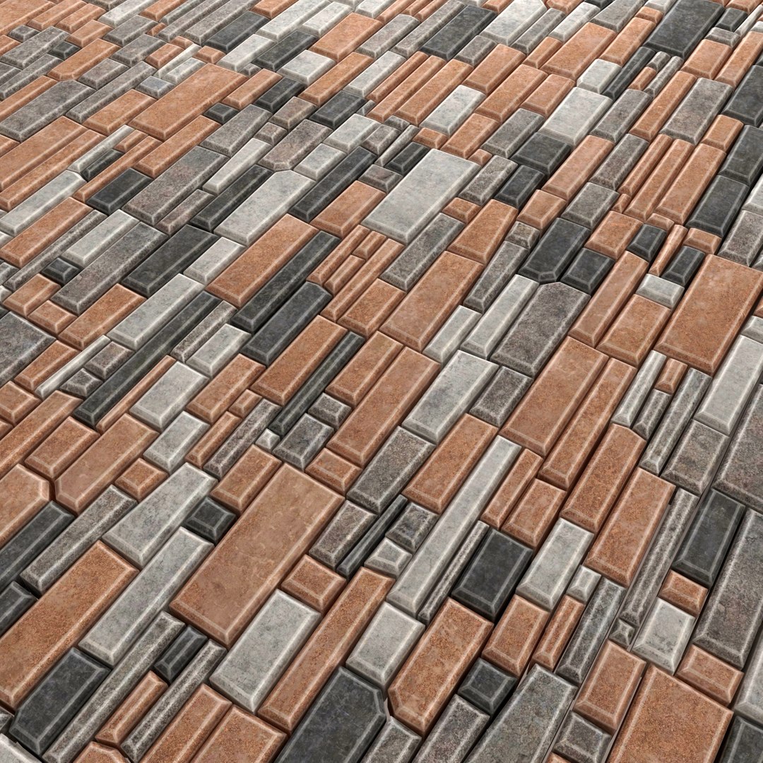 Tiled 3D Model - TurboSquid 1477023