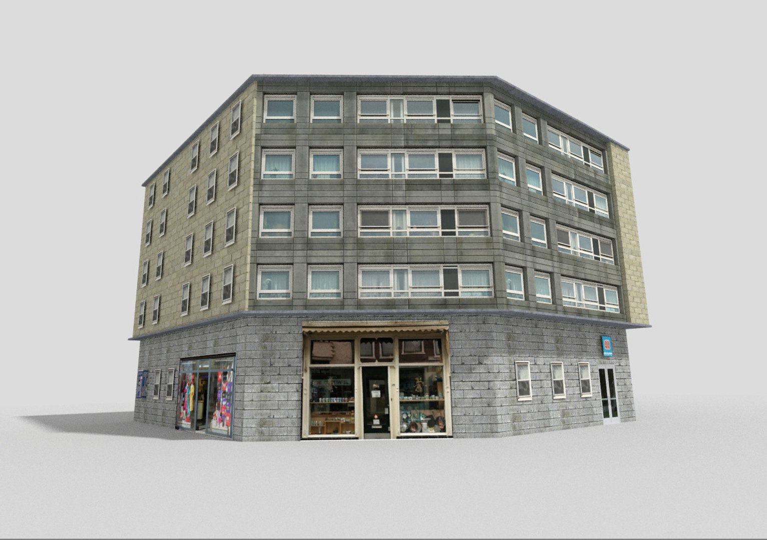 3d Building Games Model