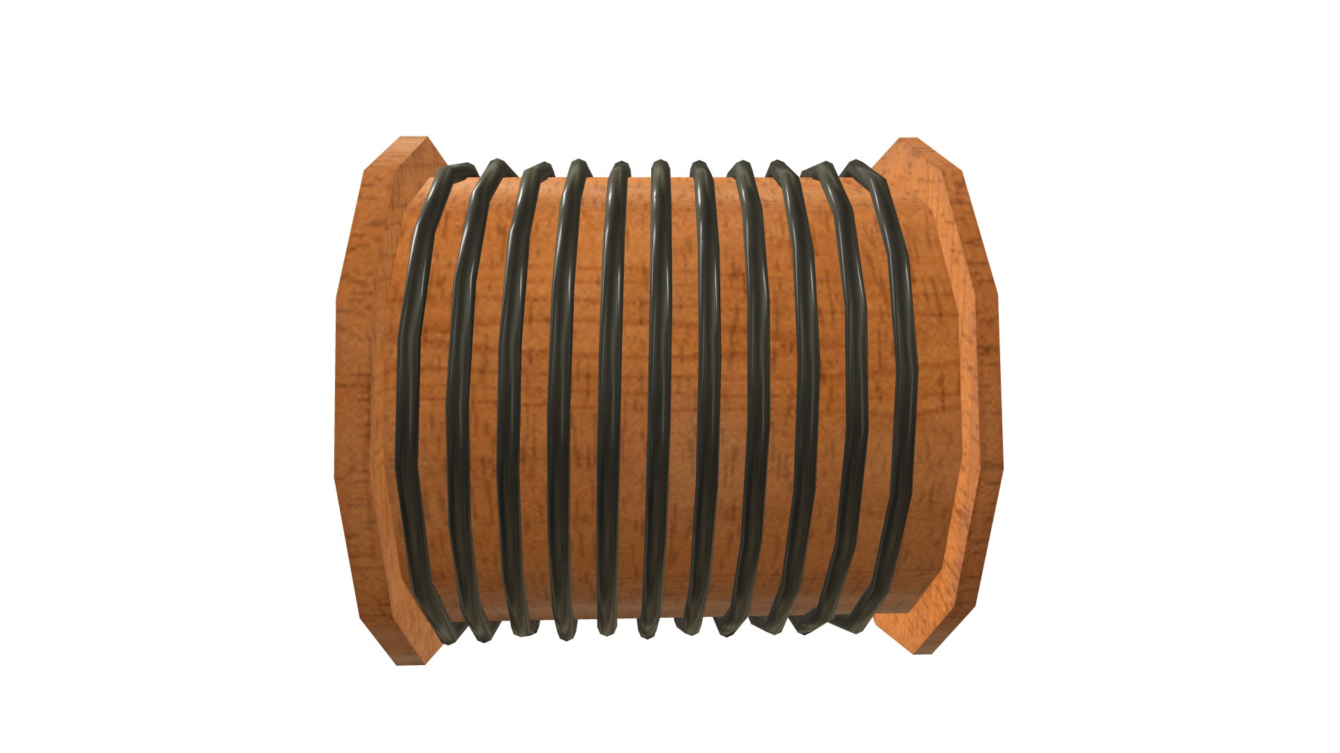 3D Wire Rolled Model - TurboSquid 2127824
