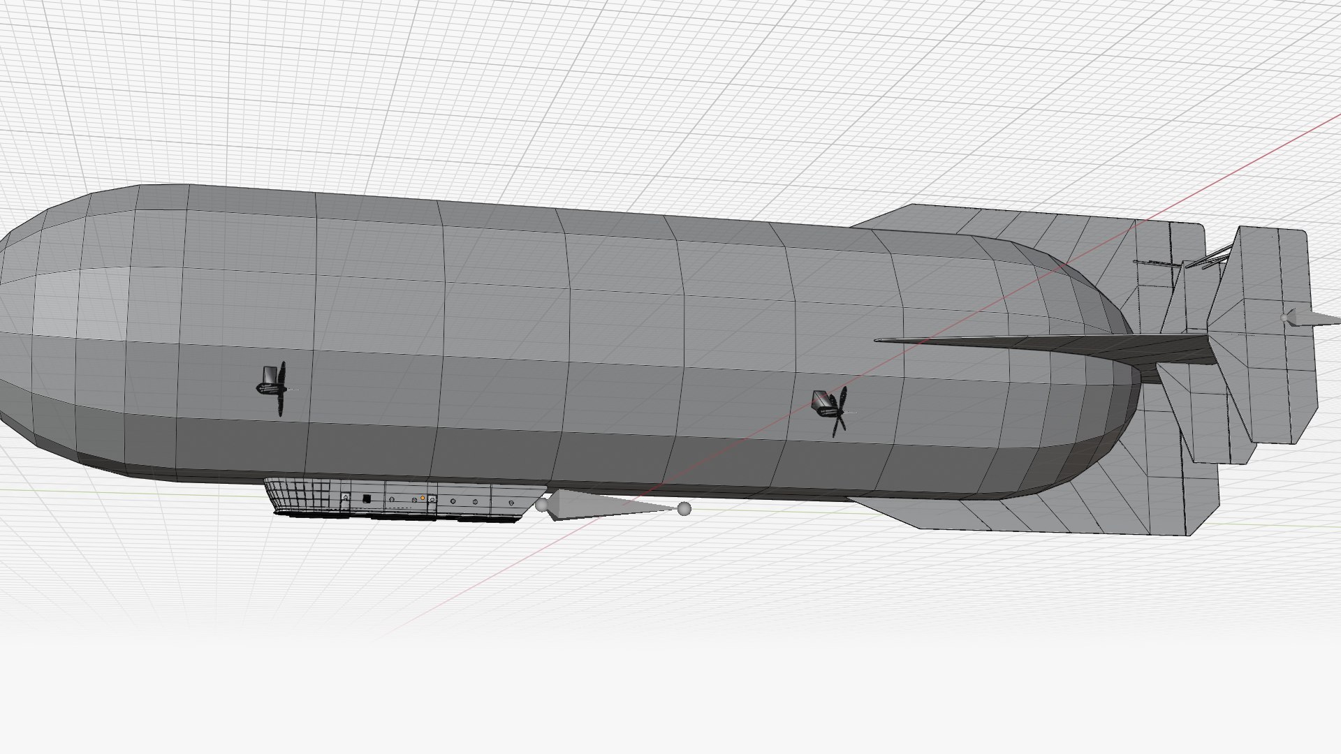 3D Airship Gindenburg - TurboSquid 2017899
