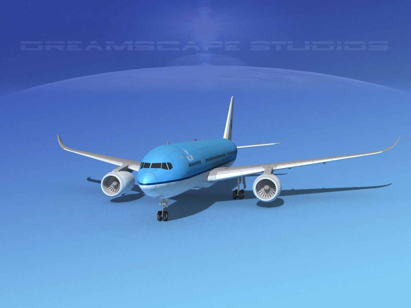 3d Model Airbus A350