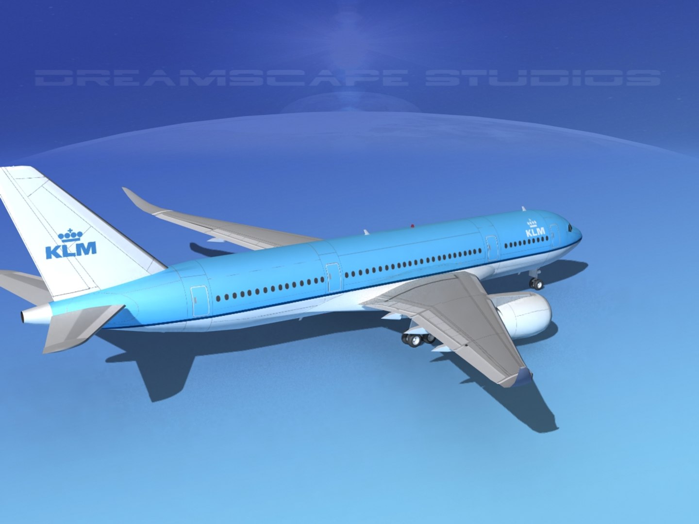 3d Model Airbus A350