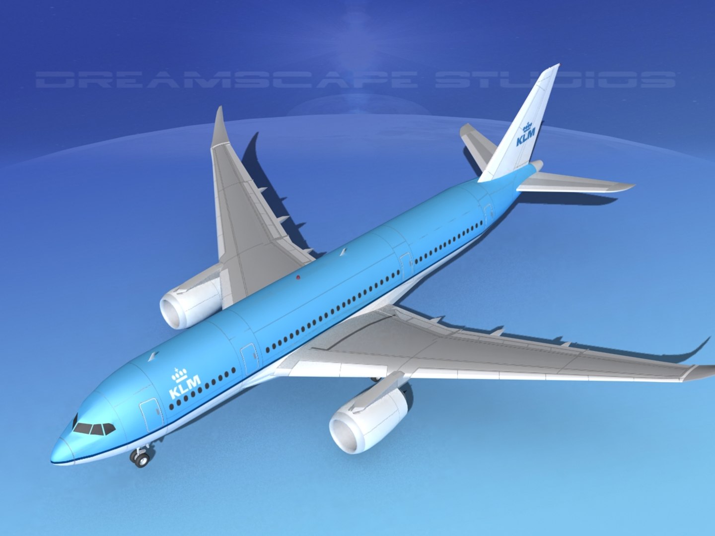 3d Model Airbus A350