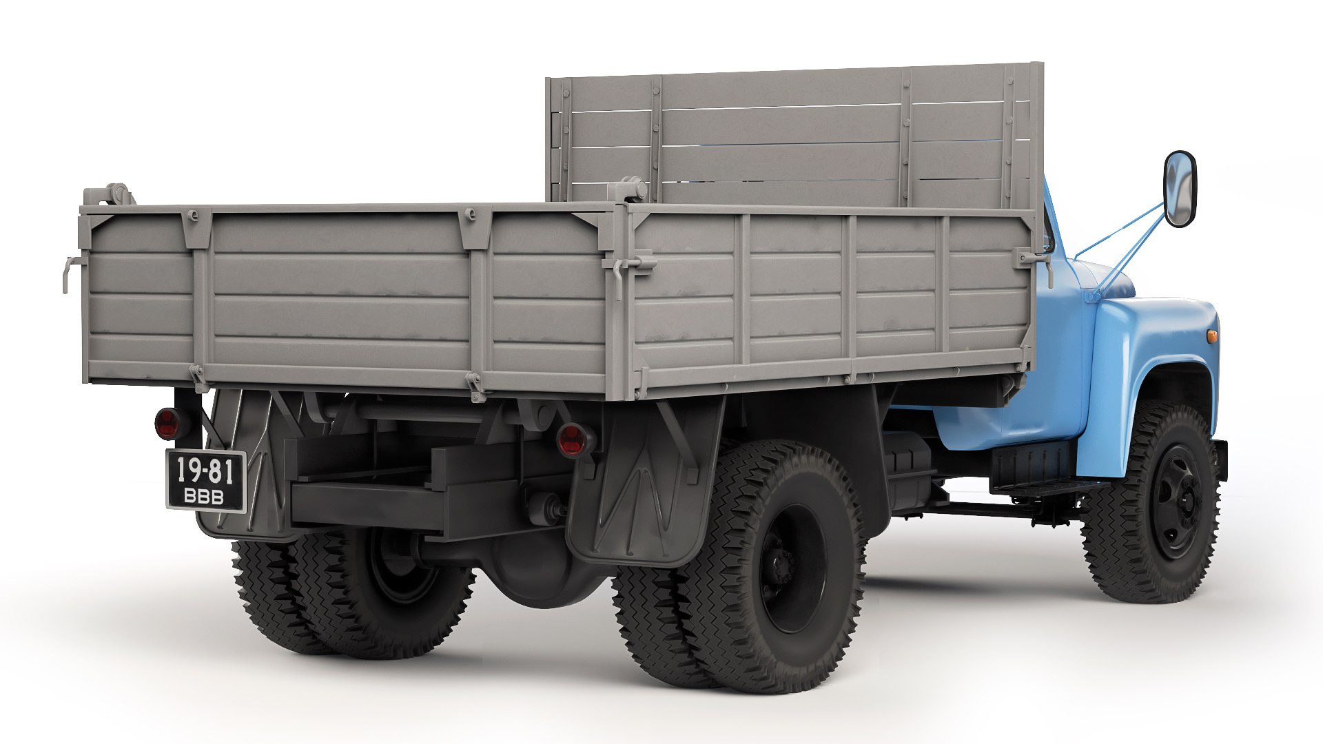 3D Model GAZ 52 SAZ 3503 1976 - TurboSquid 2020330