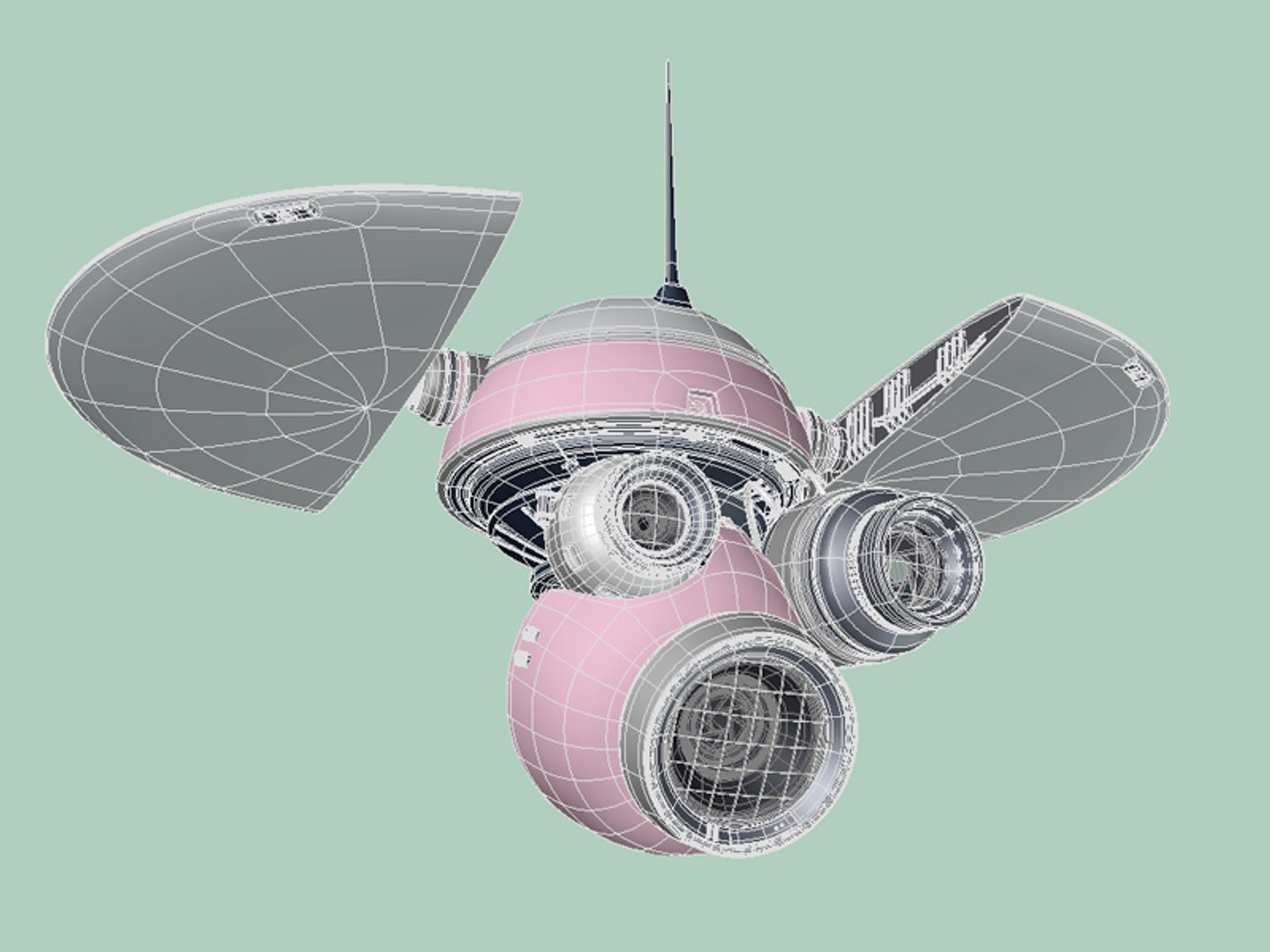 Camera Pod Races 3d Obj