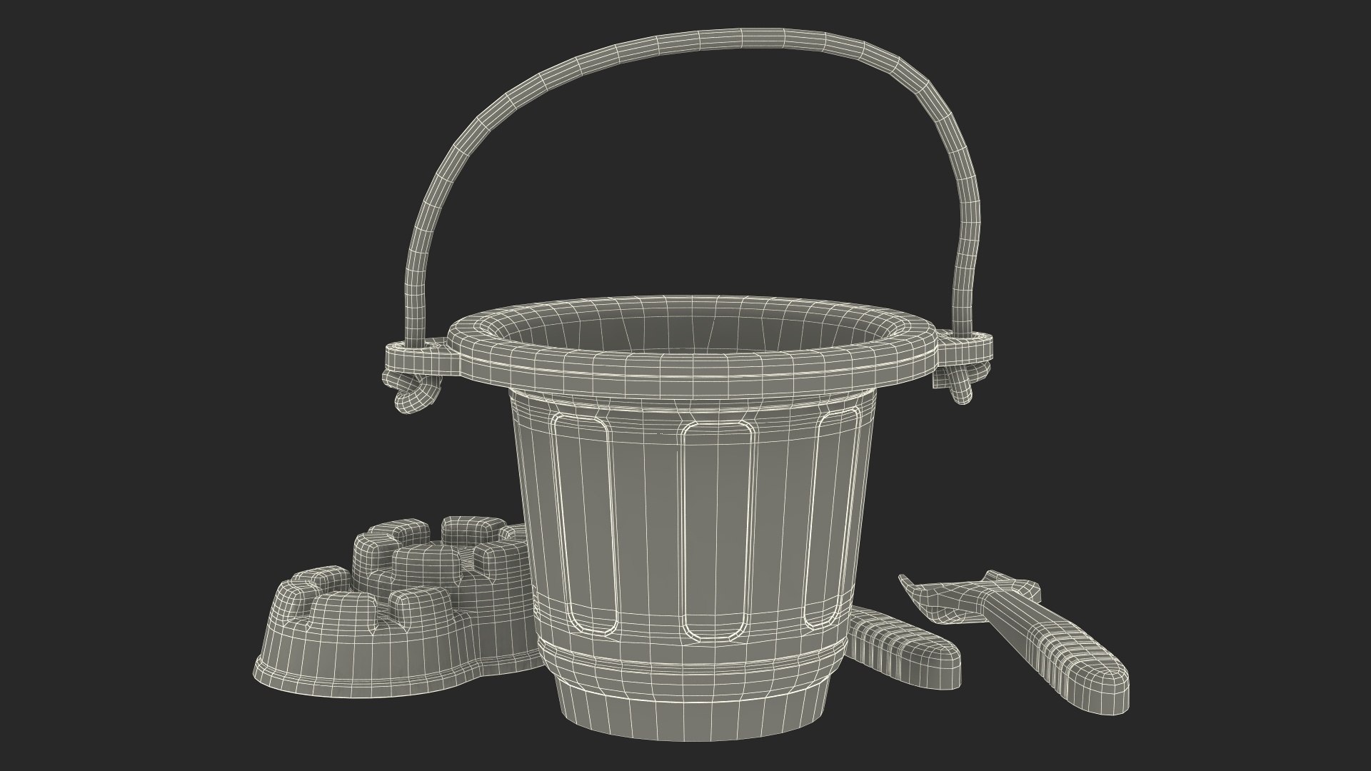 3D Sand Toys Set Colorful model - TurboSquid 2116250