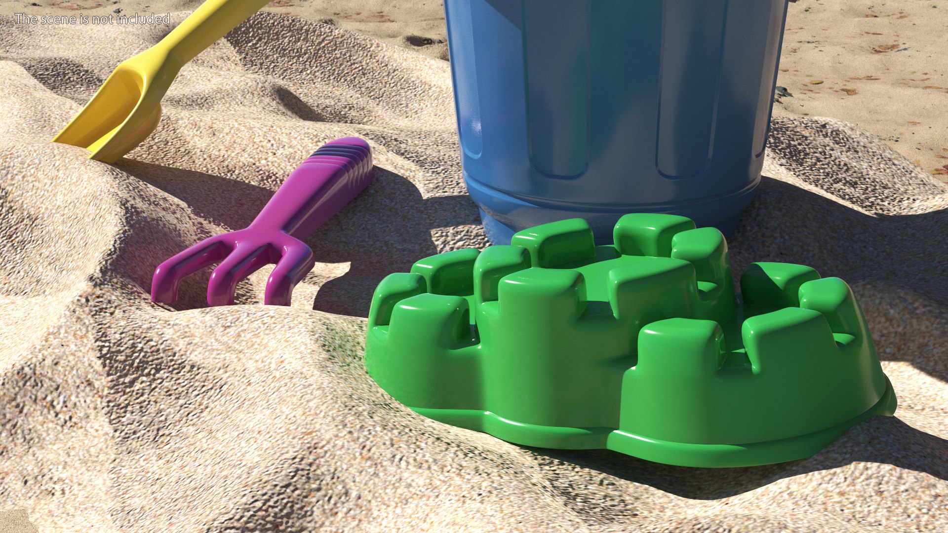 3D Sand Toys Set Colorful Model - TurboSquid 2116250